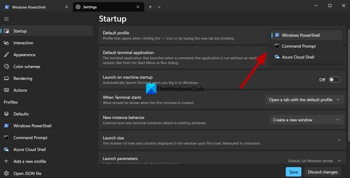 Como redefinir o PowerShell e comando Prompt para configurações padrão ...