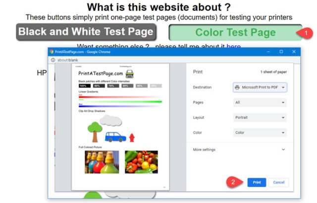 Como imprimir uma página de teste para testar sua impressora no Windows ...