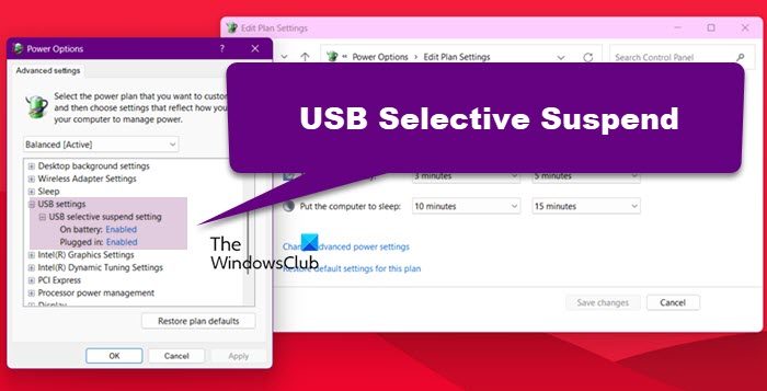 O que é o recurso USB Selective Suspend? Como habilitá-lo ou desabilitá-lo?