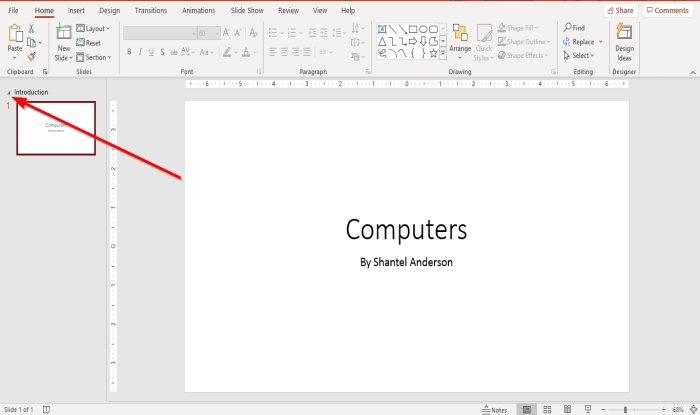 Como dividir uma apresentação do PowerPoint em seções - Tiempo de Frikis