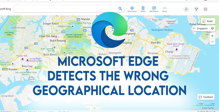 O Microsoft Edge detecta a localização geográfica errada - Tiempo de Frikis