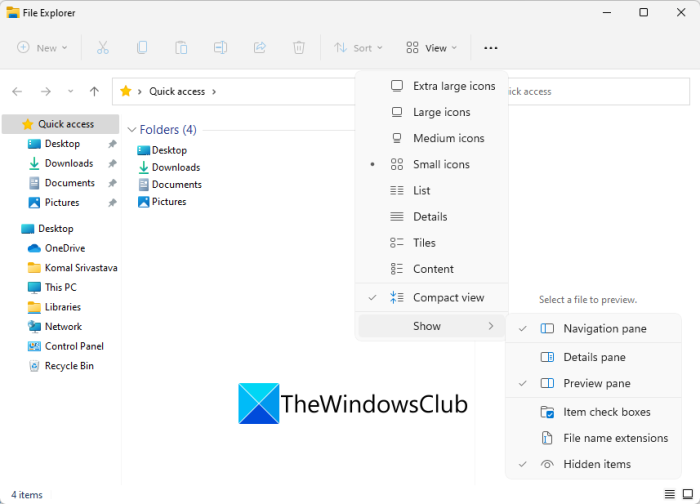 Melhores dicas e truques do Windows 11 File Explorer
