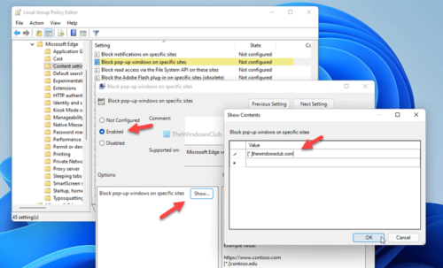 Como permitir ou bloquear janelas pop-up em sites específicos no Edge ...
