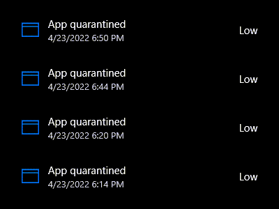 Restaurar arquivos em quarentena ou adicionar exceção no Windows ...