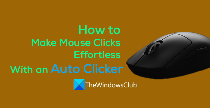 Automatize cliques do mouse usando OP Auto Clicker para Windows 11/10