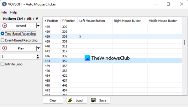 Melhor software gratuito Mouse Auto Clicker para Windows 11/10 - Tiempo ...
