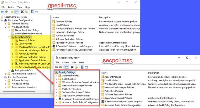 Como abrir a Política de Segurança Local (secpol.msc) no Windows 11/10 ...
