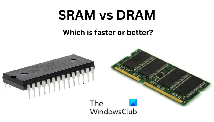 Explicou a diferença de SRAM vs DRAM; Que é mais rápido ou melhor