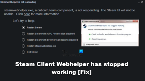 Steam Client Webhelper parou de funcionar [Correção] - Tiempo de Frikis