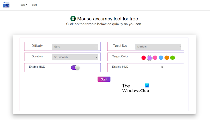 Os melhores sites gratuitos para testar a precisão do mouse - Tiempo de ...