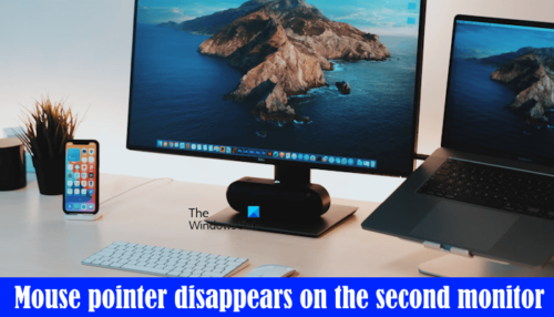 O ponteiro do mouse desaparece no segundo monitor no Windows 11/10 ...
