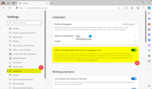 O Microsoft Edge Auto Translator não funciona [Correção] - Tiempo de Frikis