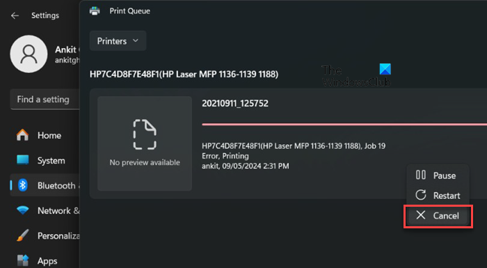 Como cancelar o trabalho de impressão em impressoras HP, Brother, Epson ...