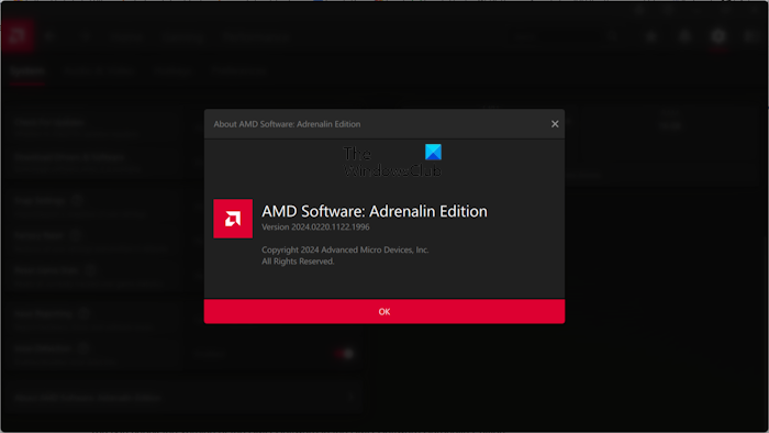 A versão do software AMD que você lançou não é compatível [Fix ...