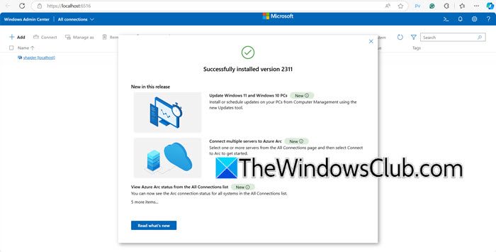 Como instalar e configurar o Windows Admin Center - Tiempo de Frikis