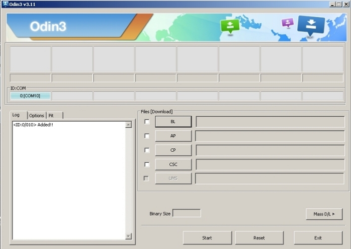 Samsung Reset Firmware File cu Odin & Advance Deblocker