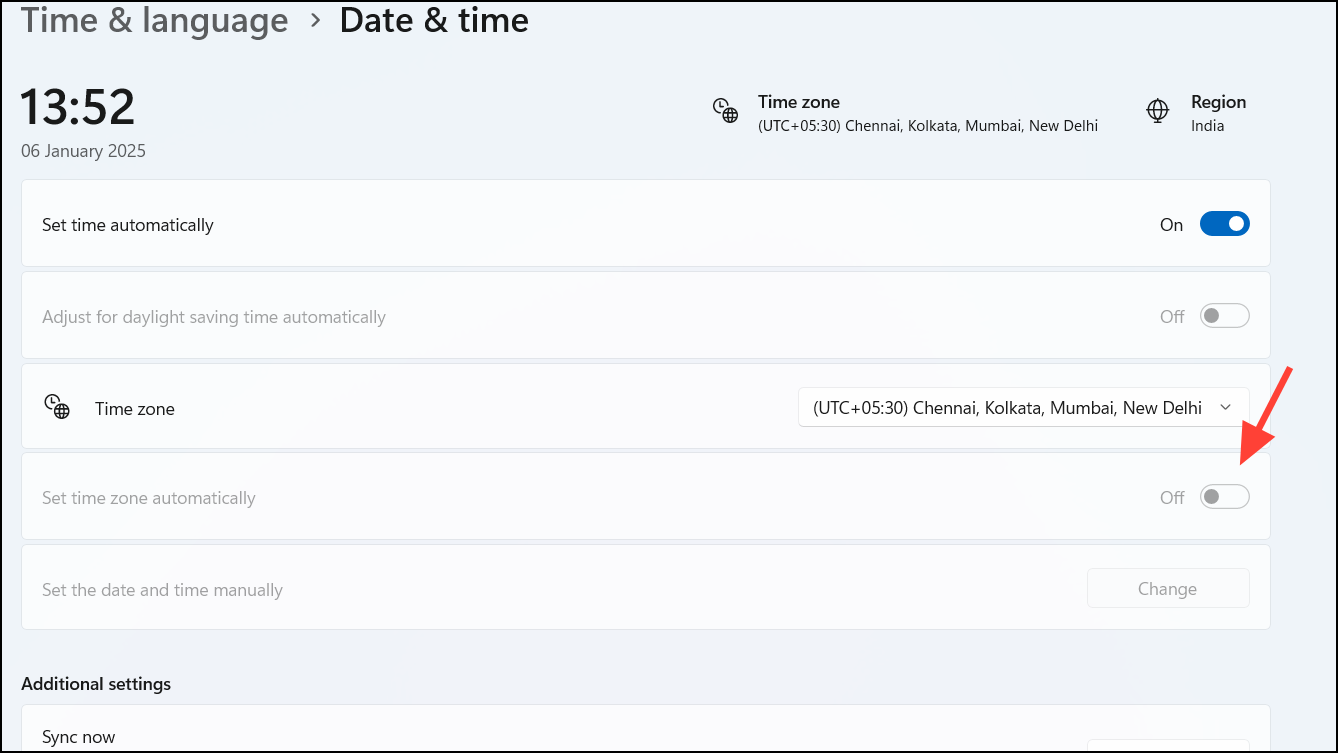 Cum se schimbă fusul orar pe Windows 11