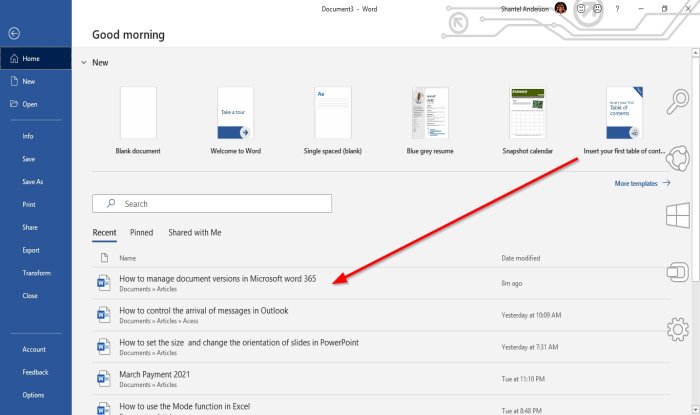 Cum să gestionați versiunile de documente în Word