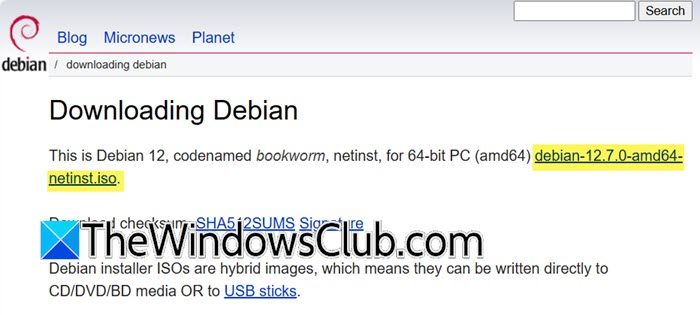 Cum se instalează Debian pe Hyper-V
