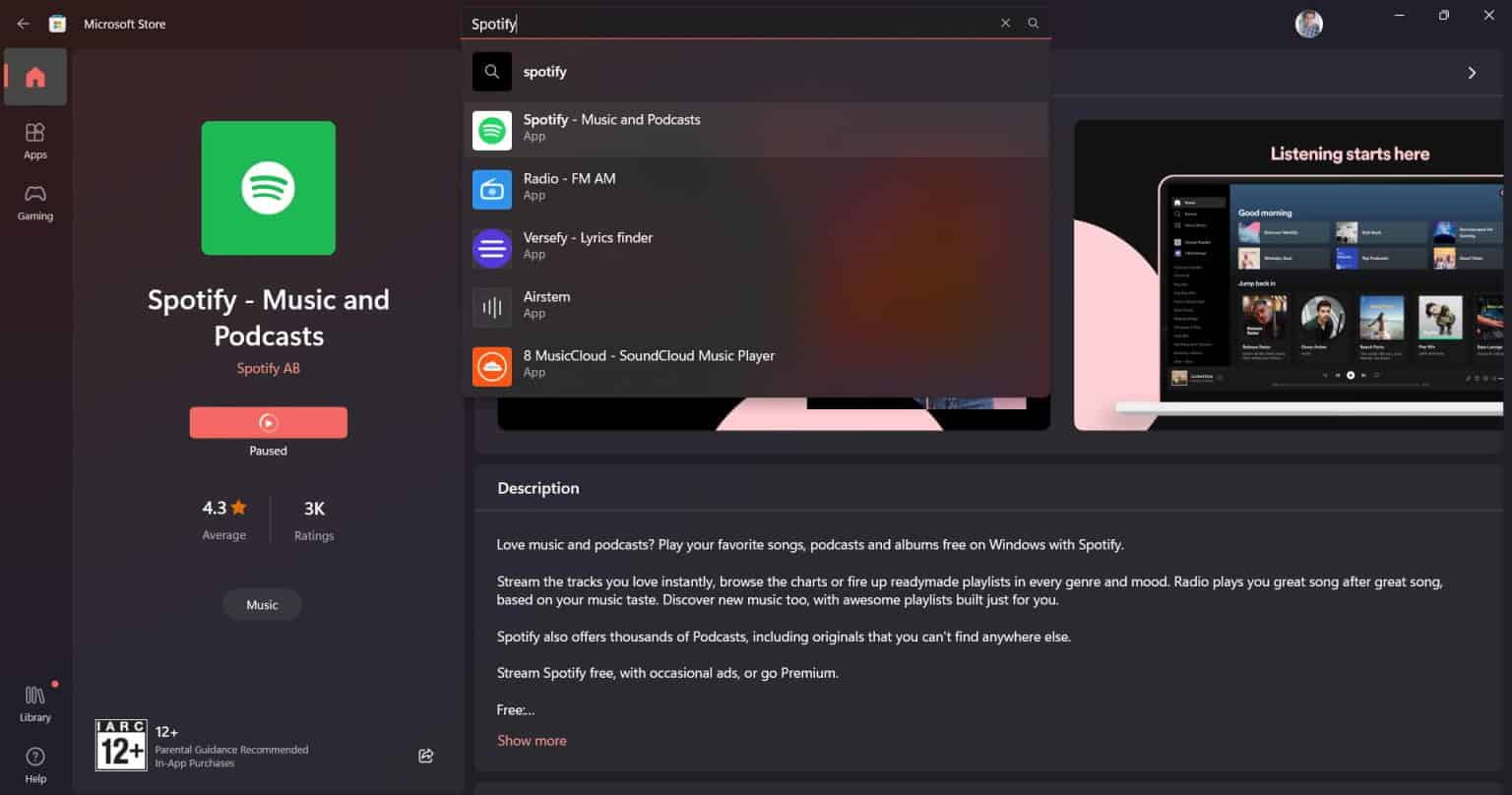 Hur man laddar ner Spotify-appen på Windows 11 - Tiempo de Frikis