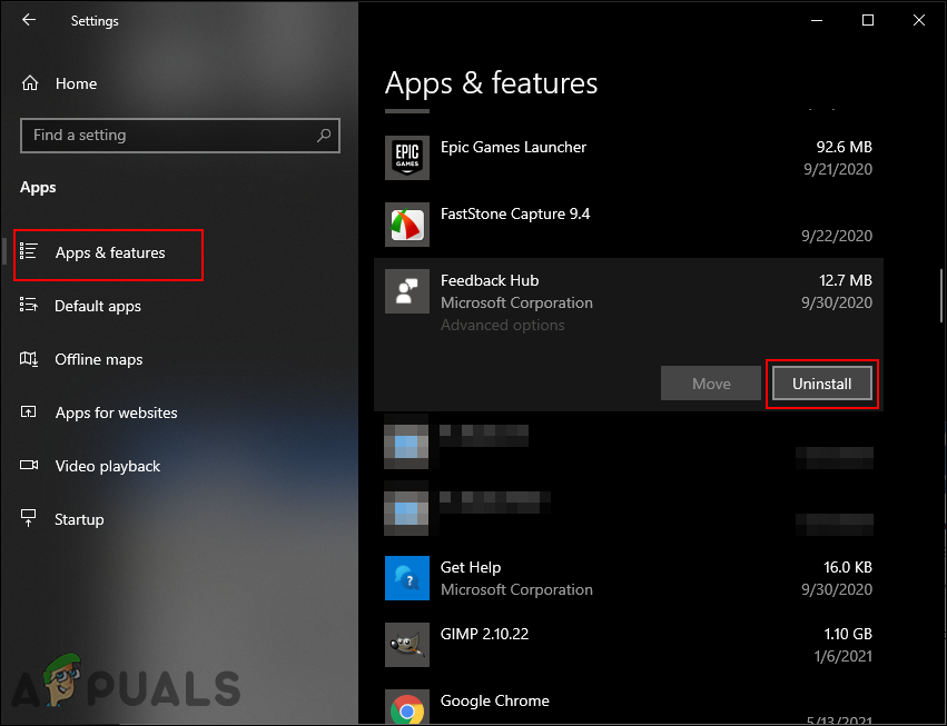Inaktivera och ta bort Feedback Hub på Windows 10 - Tiempo de Frikis