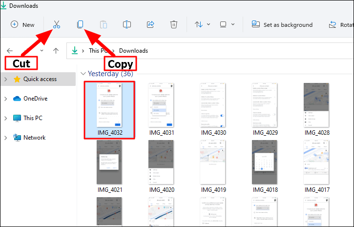Hur man klipper, kopierar och klistrar in filer i Windows 11