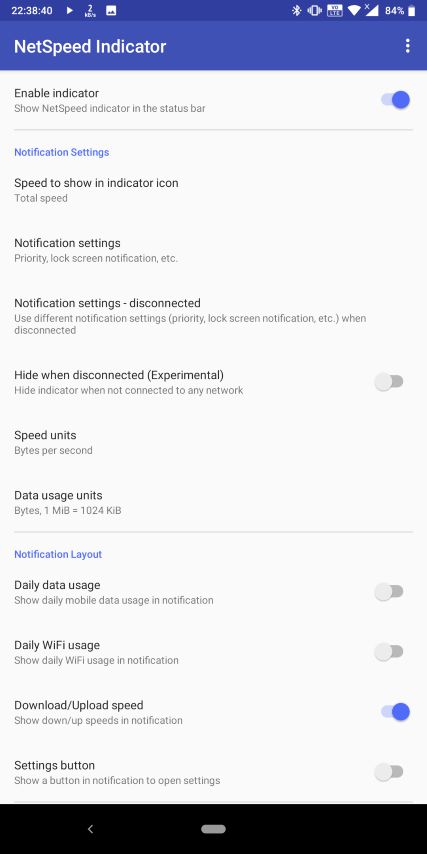 Hur man visar nätverkshastighet i realtid på din Android-enhet
