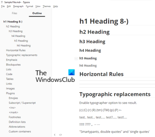 Bästa gratis Markdown Editor-programvara för Windows 11/10