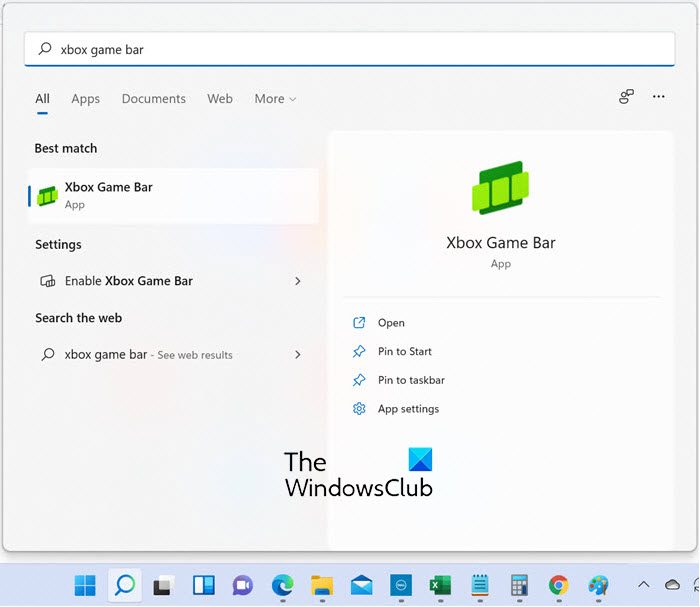 Hur man använder Xbox Game Bar i Windows 11
