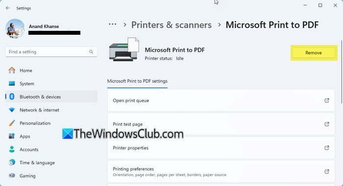 Hur man tar bort eller avinstallerar en skrivare i Windows 11 - Tiempo ...