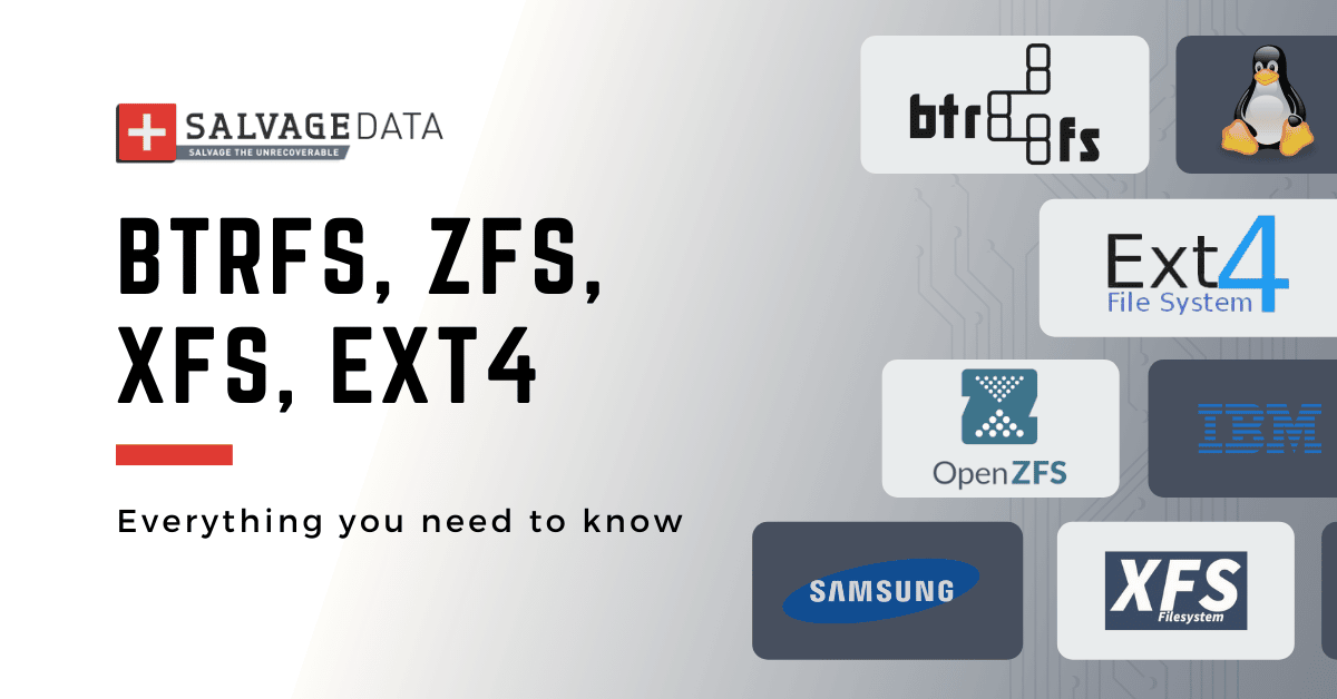 BTRFS, ZFS, XFS, EXT4: ¿En qué se diferencian y qué sistema de archivos utilizar para crear un ...