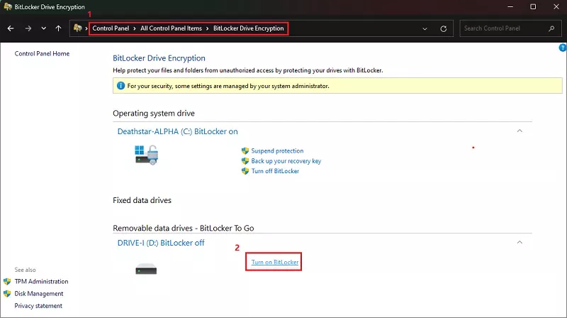 Cómo habilitar BitLocker en Windows 11/10 Home Edition - Tiempo de Frikis