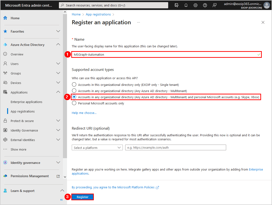 Cómo conectarse a Microsoft Graph PowerShell