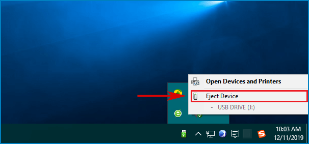 Tres formas de expulsar de manera segura una unidad flash USB en Windows 10