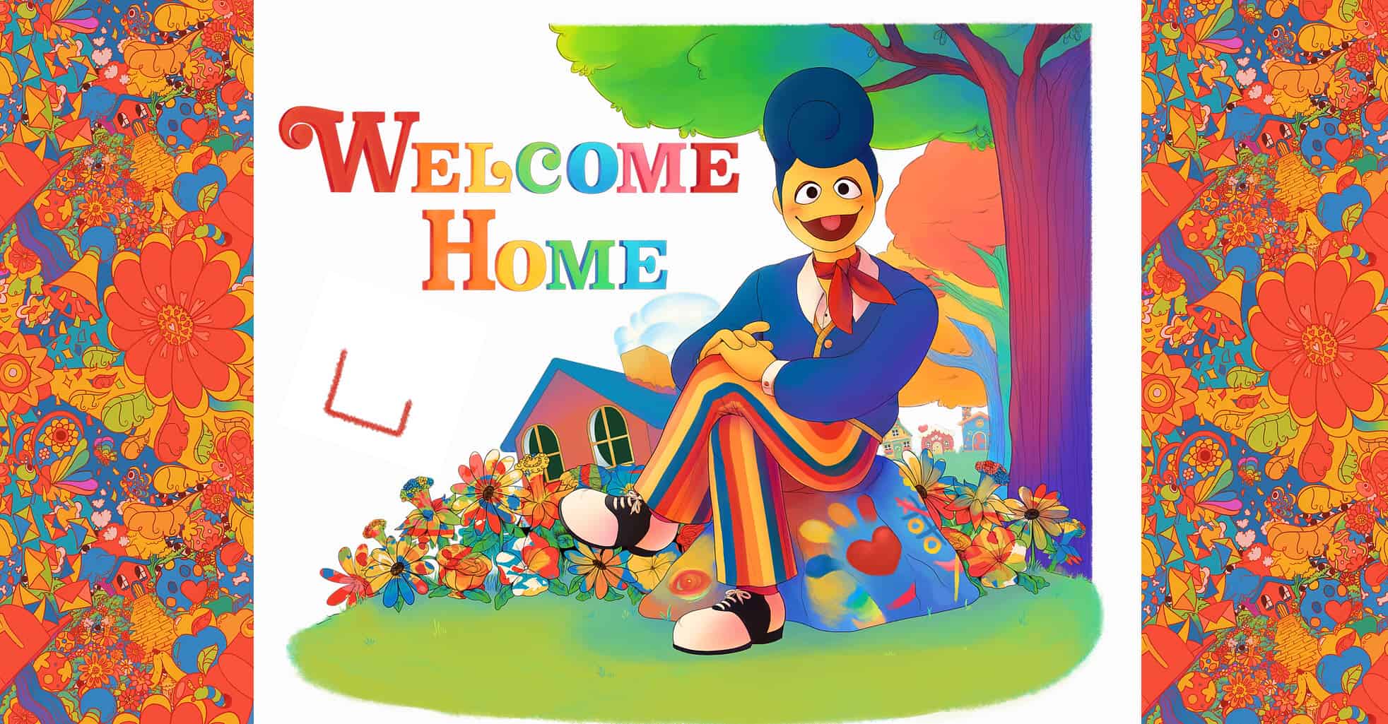 Cómo jugar al juego de marionetas Welcome Home en clownillustration.com