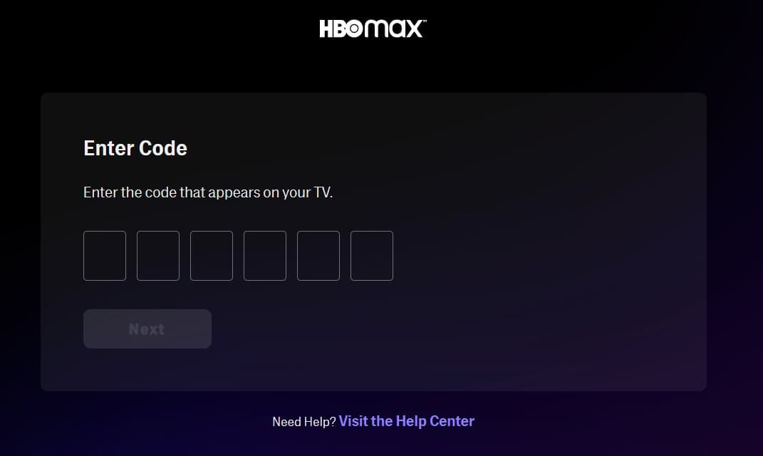Cómo iniciar sesión en HBO Max en Smart TV