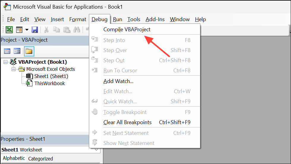 Cómo corregir el error VBA 400 en Microsoft Excel - Tiempo de Frikis