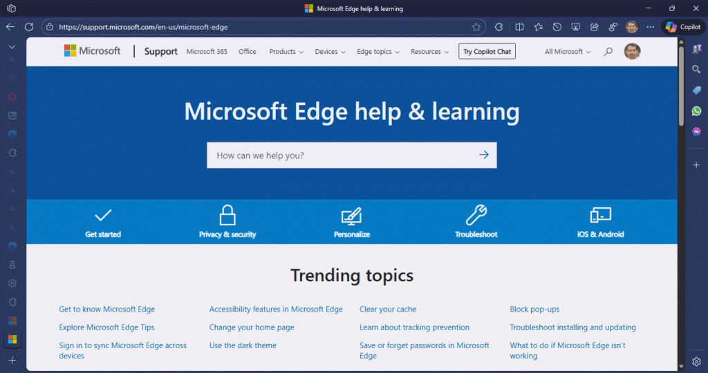 Mire, F1 de Microsoft Edge abre Copilot para obtener ayuda del ...