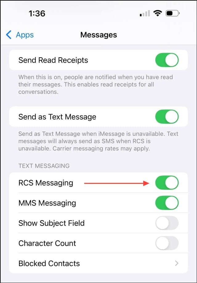 Cómo activar y usar RCS Messaging en iPhone con iOS 18 - Tiempo de Frikis