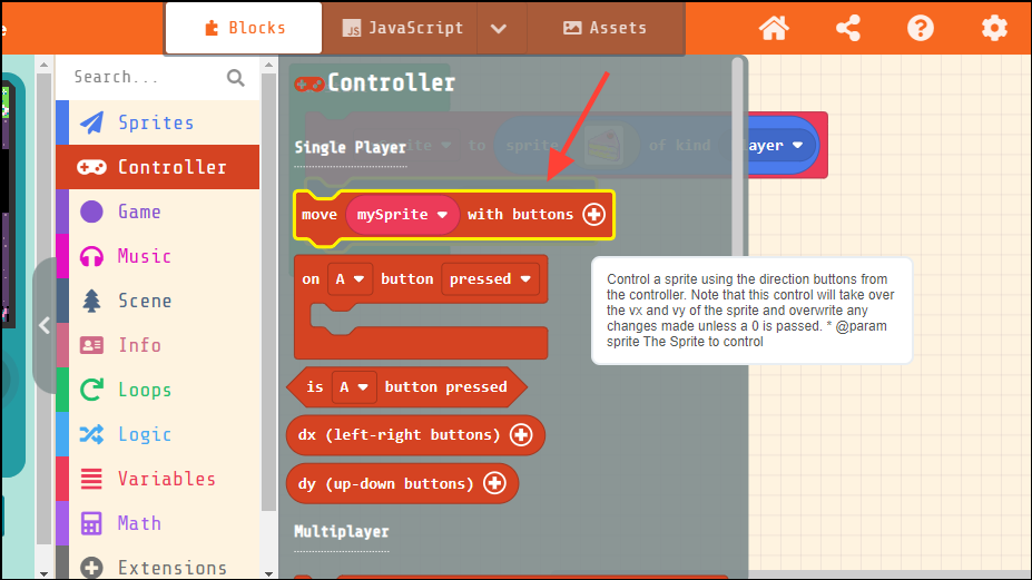 Cómo crear un juego en Microsoft MakeCode Arcade - Tiempo de Frikis