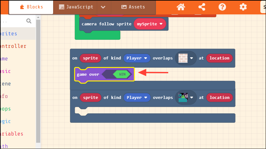 Cómo crear un juego en Microsoft MakeCode Arcade - Tiempo de Frikis