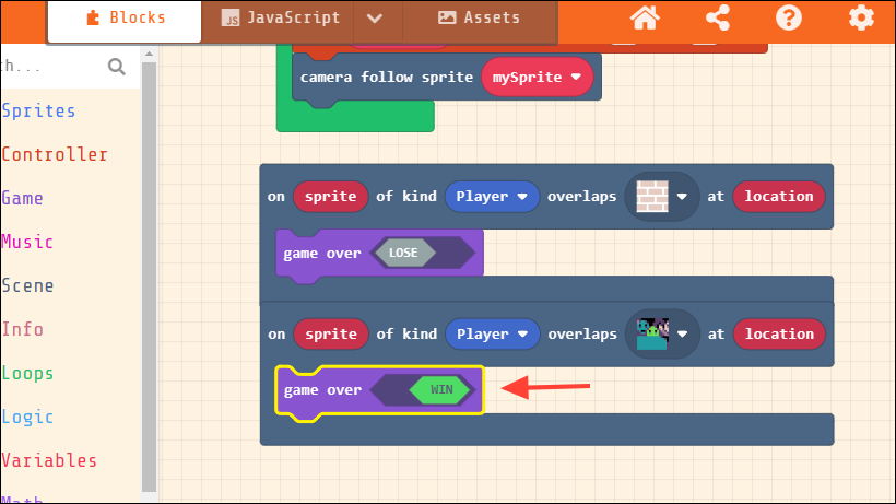 Cómo crear un juego en Microsoft MakeCode Arcade - Tiempo de Frikis