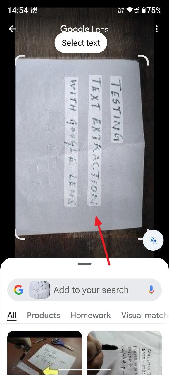 Cómo copiar texto a su computadora desde el teléfono usando Google Lens