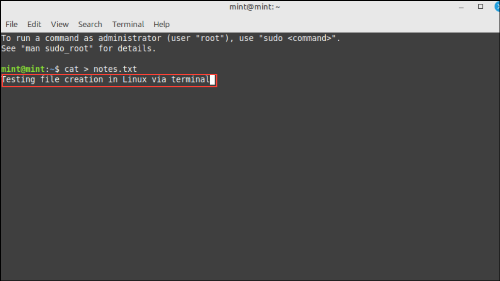 Cómo crear archivos en Linux