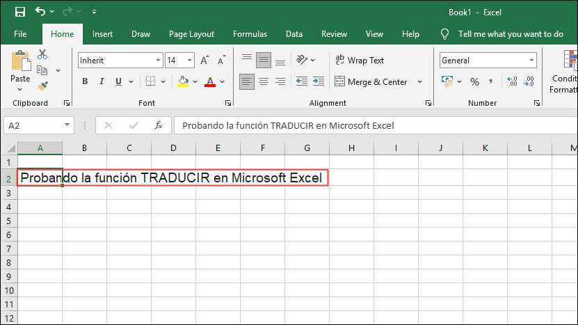 Cómo utilizar las funciones TRADUCIR y DETECTAR IDIOMA en Excel ...