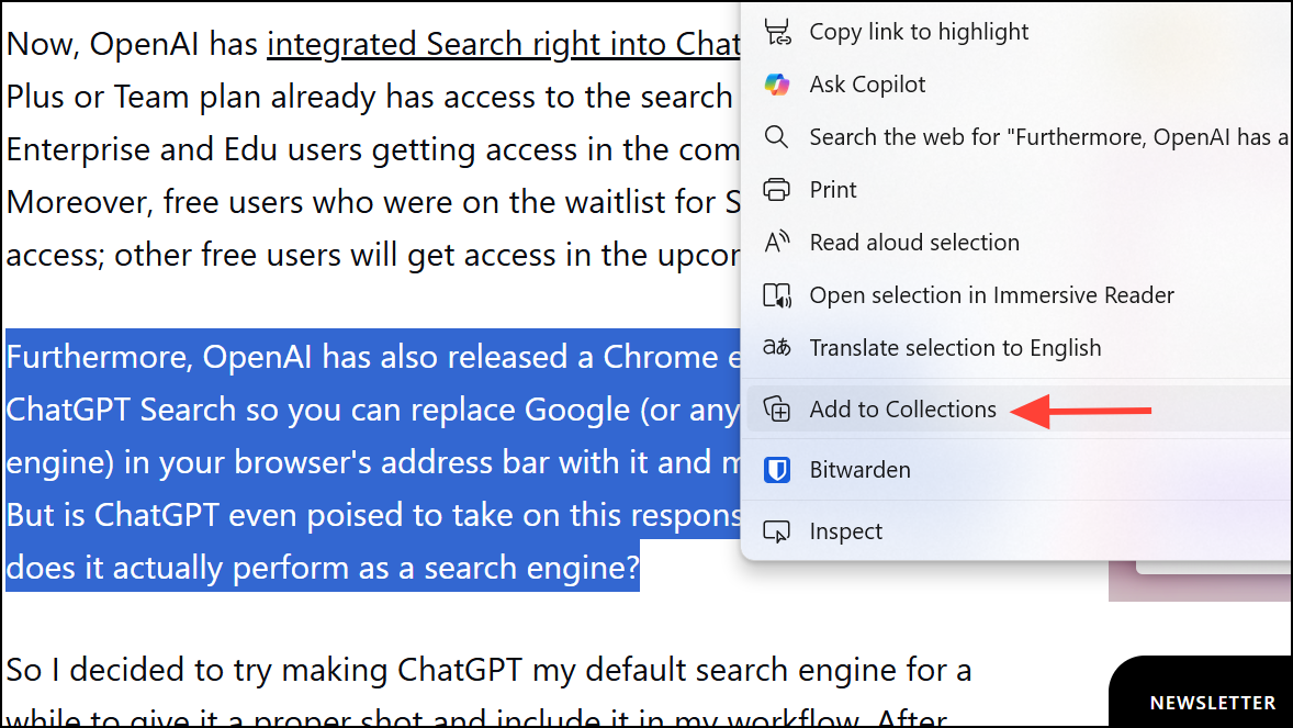 Cómo usar colecciones en Microsoft Edge - Tiempo de Frikis