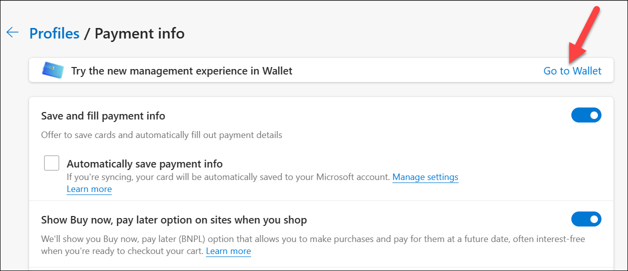 ¿Qué es Microsoft Edge Wallet y cómo usarlo? - Tiempo de Frikis