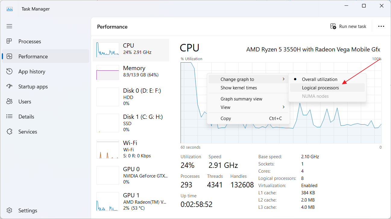 Cómo habilitar todos los núcleos de CPU en Windows 11 - Tiempo de Frikis