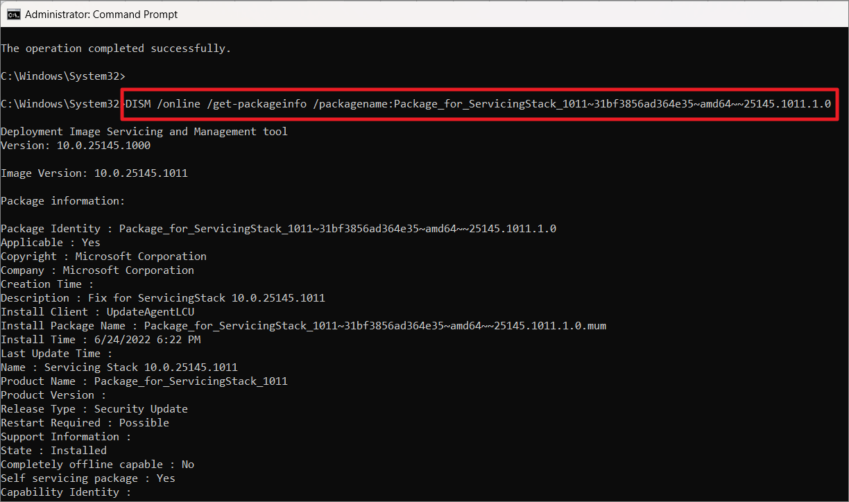 Cómo utilizar los comandos DISM en Windows 11