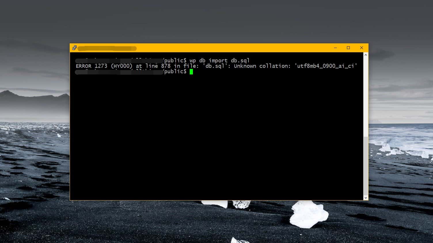 Cómo solucionar el error de clasificación "utf8mb4_0900_ai_ci" al importar la base de datos de ...
